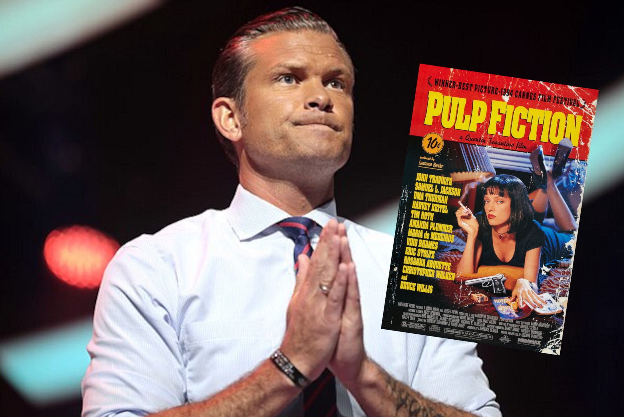 Pete Hegseth siterte et falsk bibelvers fra Pulp Fiction | Frihetskamp